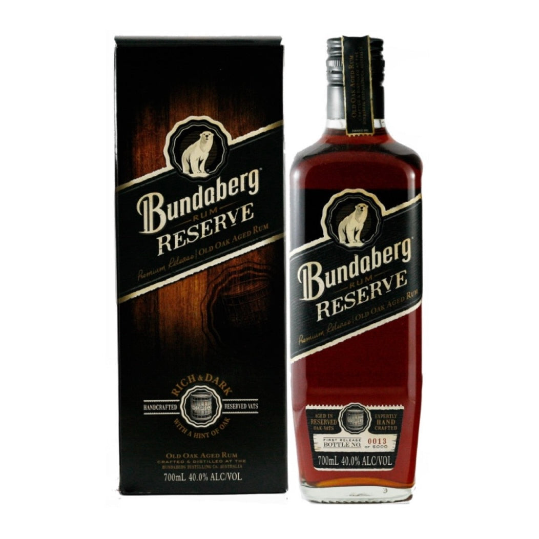 Bundaberg Rum Reserve Rich and Dark Limited Edition Boxed 700ml - Rare – Bains Liquor