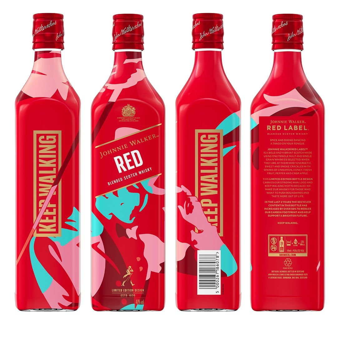 Johnnie Walker Red Label Limited Edition 700ml – Bains Liquor