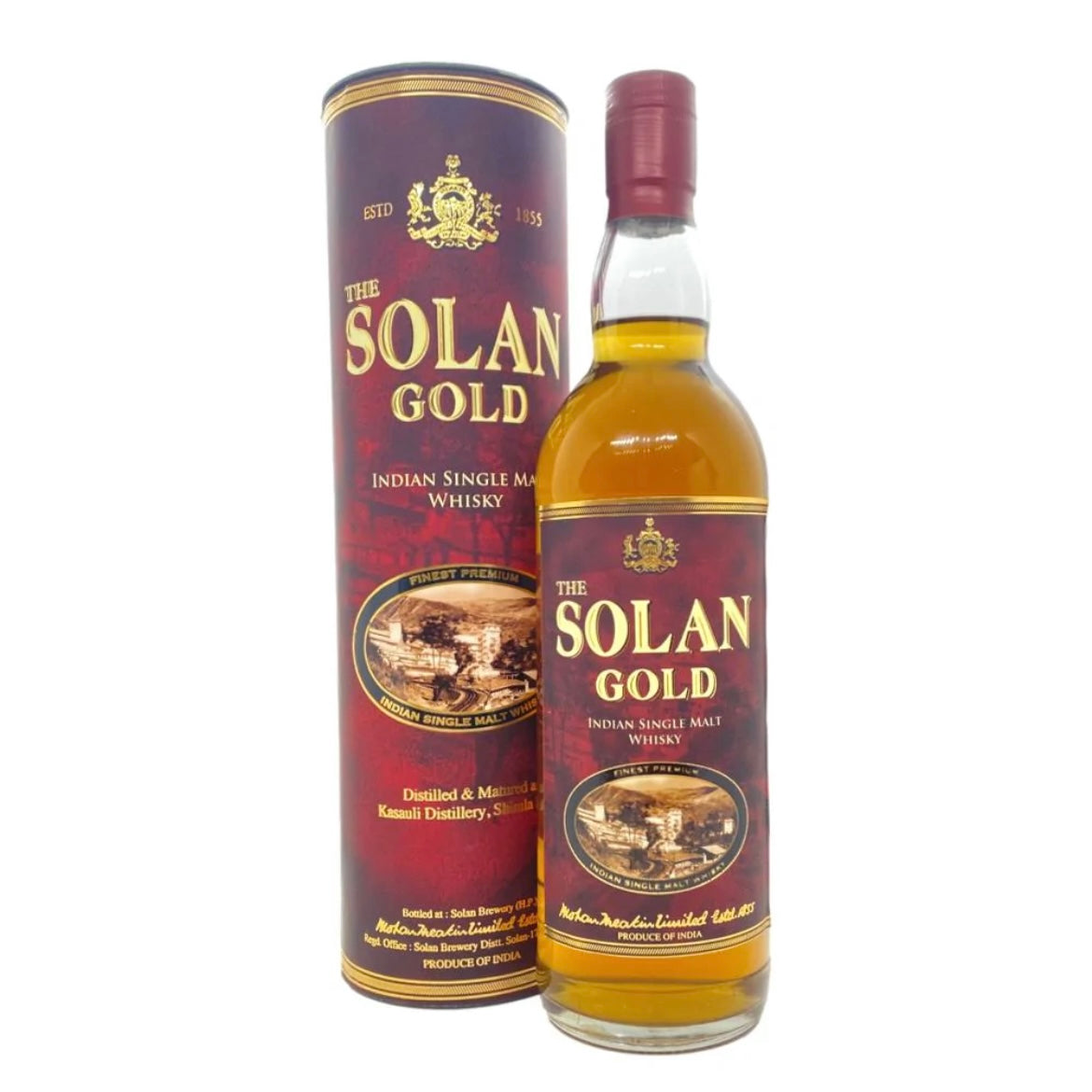Solan Gold Indian Single Malt Whisky 750ml – Bains Liquor